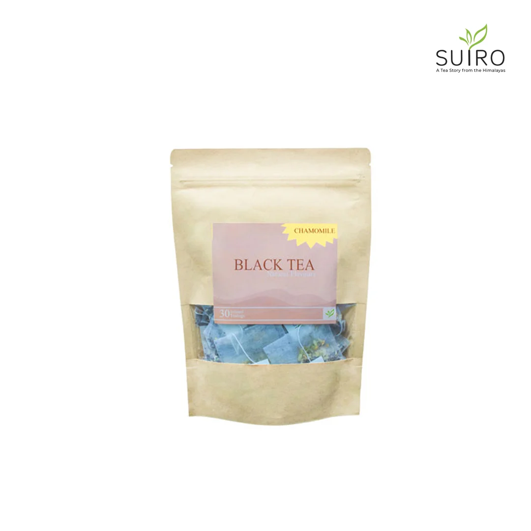 Suiro Teas' Best Flower Blend Series Black Tea With Chamomile - Suiro Teas