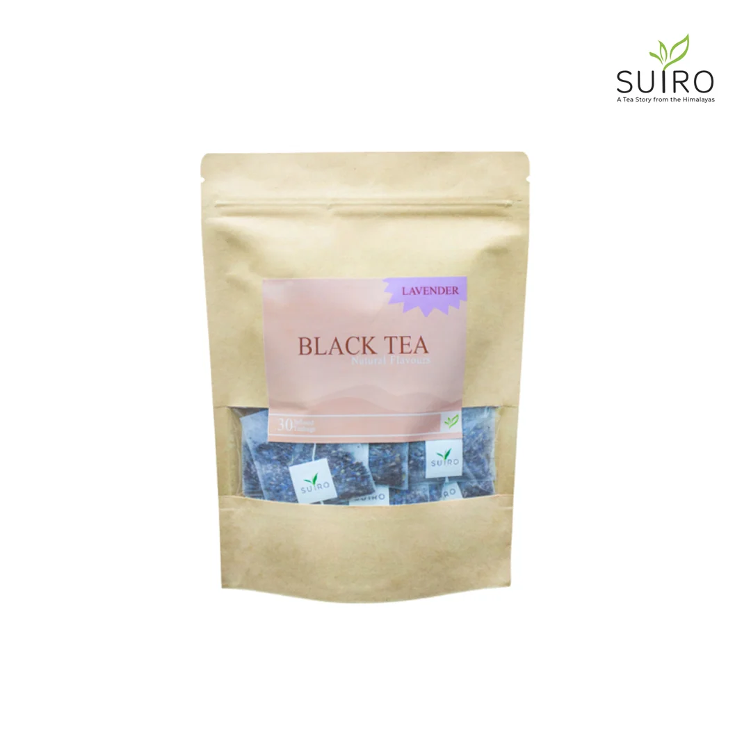 Suiro Teas' Best Flower Blend Series Black Tea With Lavender - Suiro Teas
